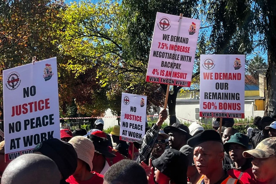 Gold Reef City strike enters second month as wage talks stall