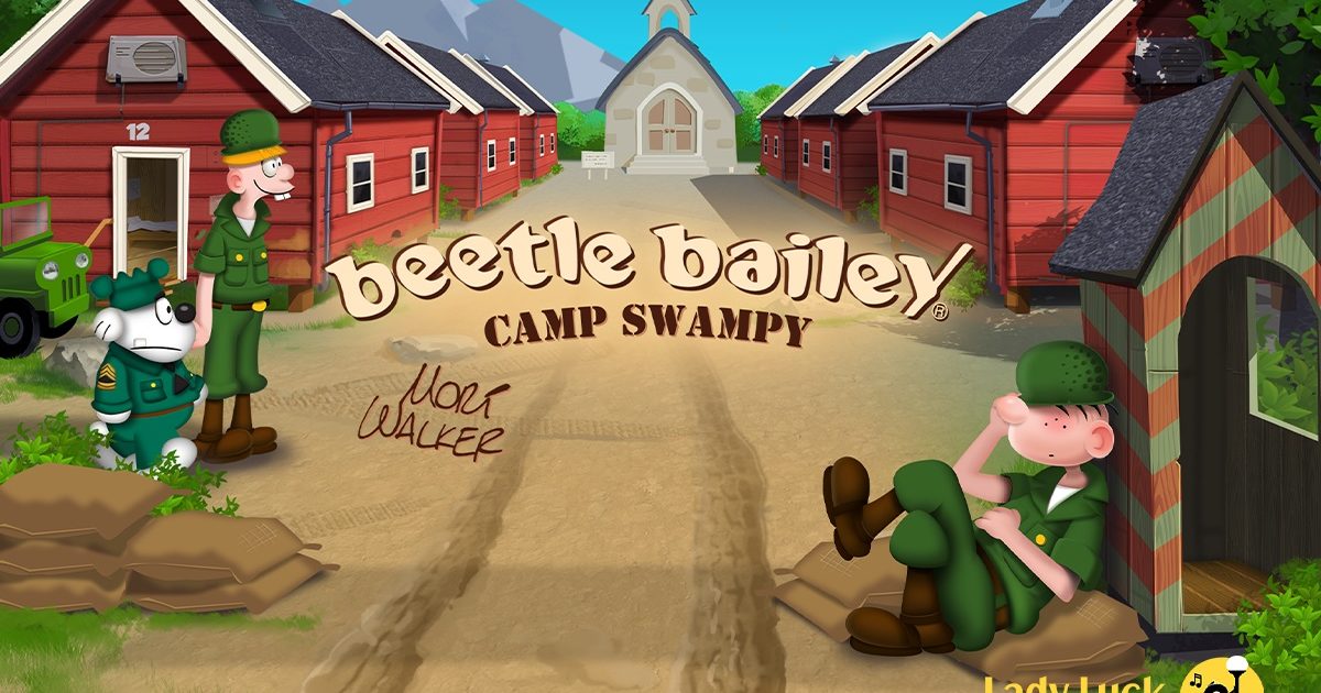 Beetle Bailey arrives on the reels via Lady Luck Games in King Features ...