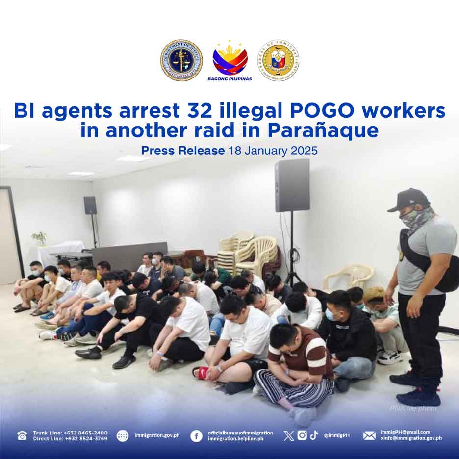 Philippine authorities raid illegal gambling operation in Parañaque City