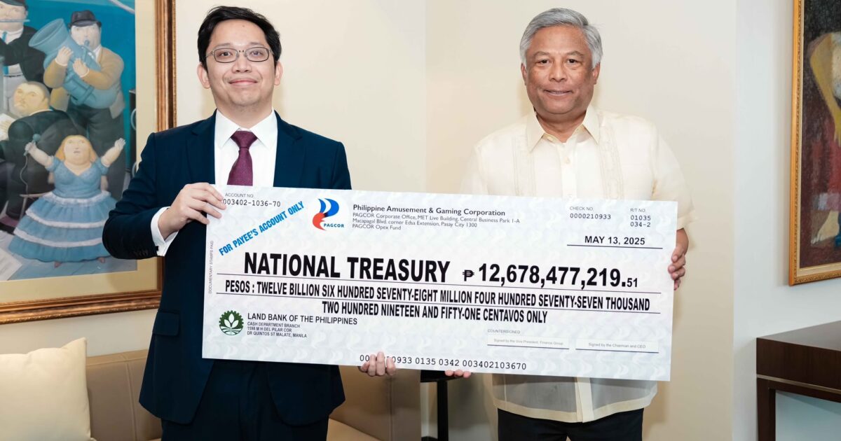 PAGCOR remits US$228m to Philippine National Treasury