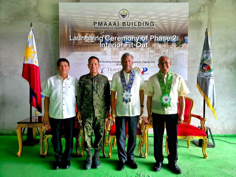 PAGCOR CEO attends Philippine Military Academy phase II construction launch