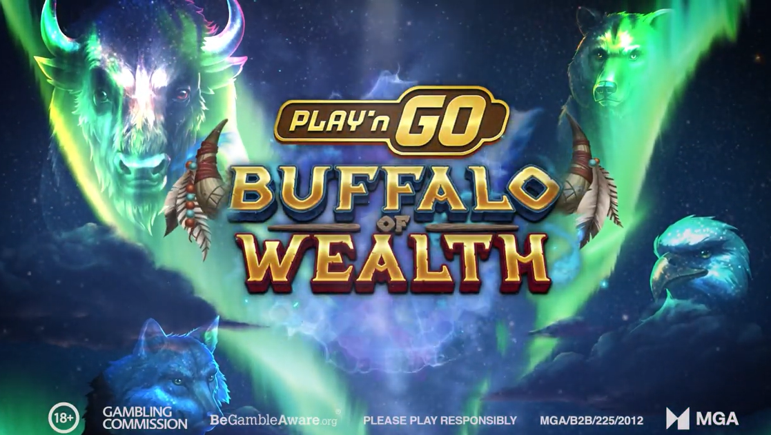 Play’n GO lança Buffalo of Wealth com nova energia e mecânicas inovadoras