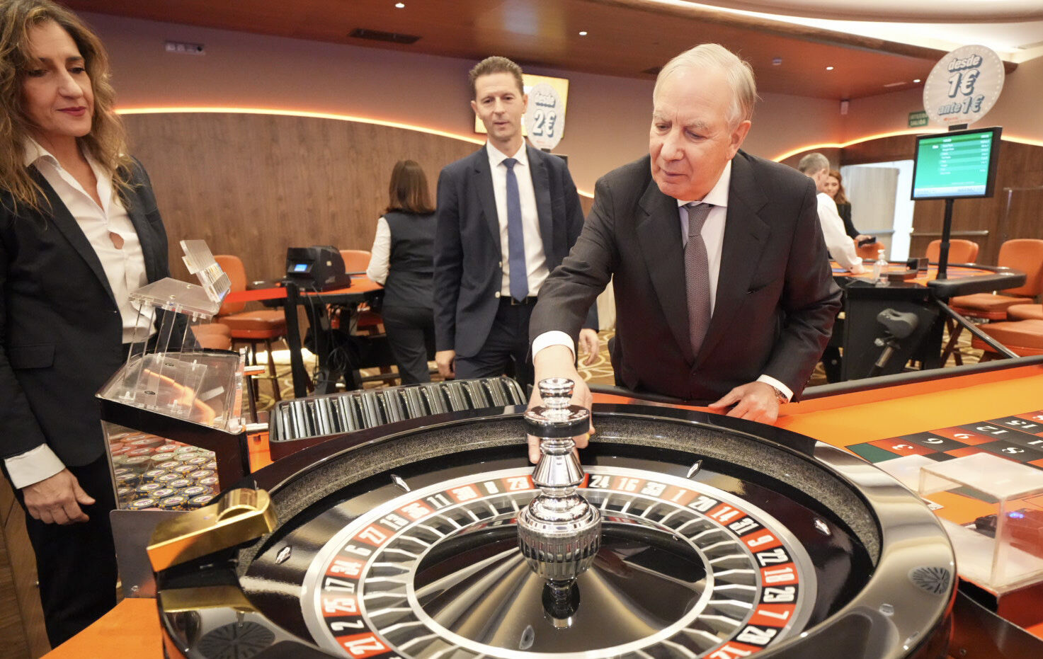 Luckia celebró la inauguración de Casino Bilbao en la plaza Campuzano
