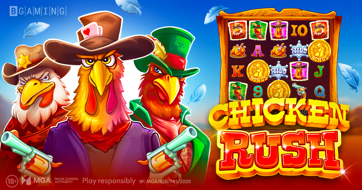 BGaming presenta su último lanzamiento: «Chicken Rush»