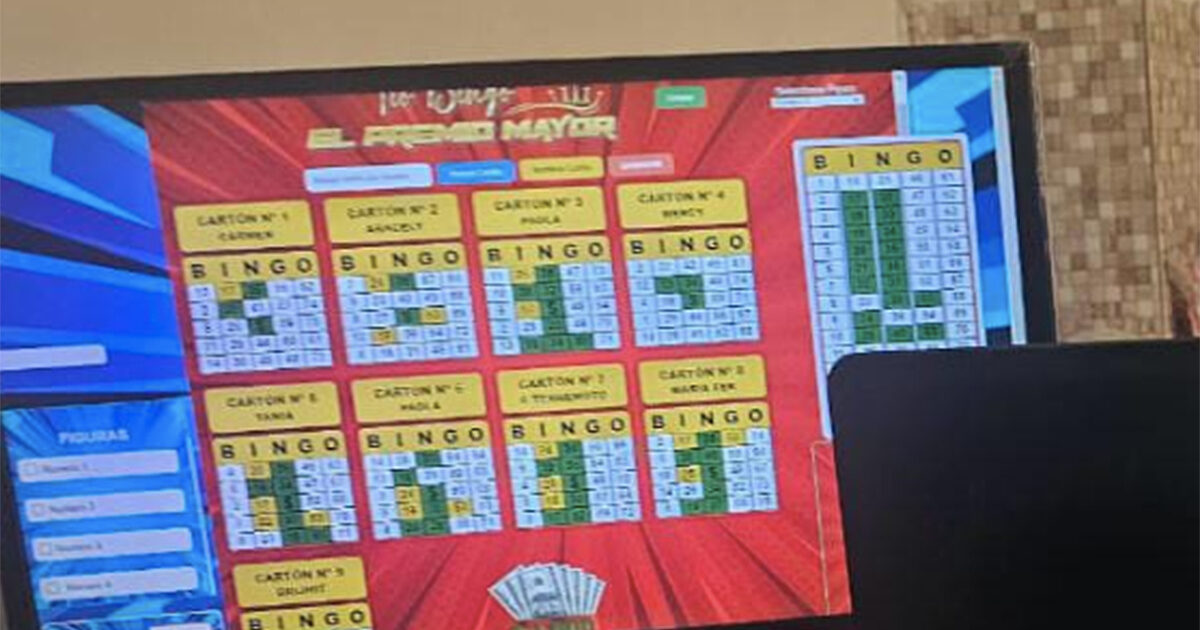 La AJ de Bolivia intervino un bingo virtual ilegal en Santa Cruz de la ...