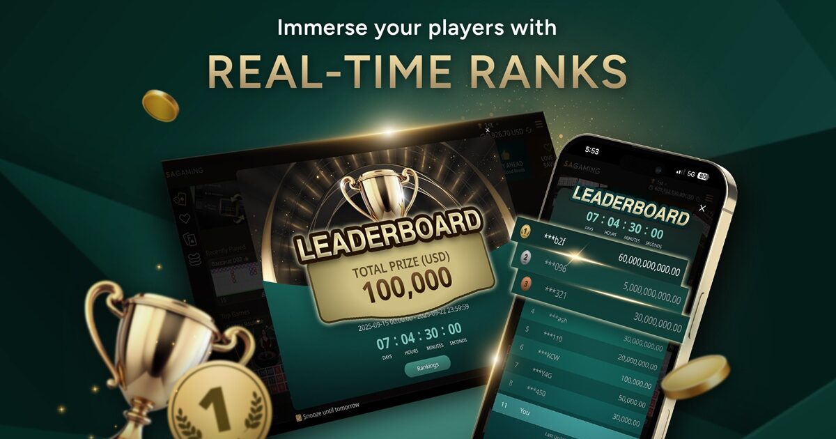Leaderboard de SA Gaming: Sumerge a los jugadores con rankings en ...