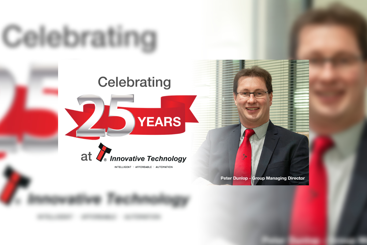 Group Managing Director Peter Dunlop celebrates 25 years at ITL