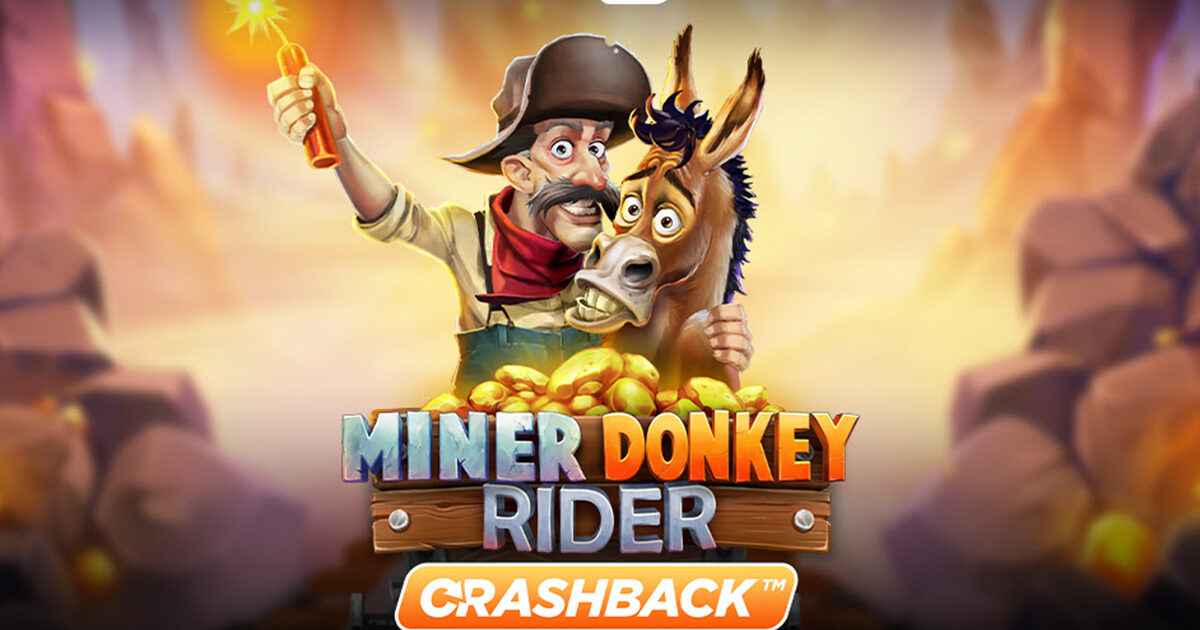Play’n GO launches Miner Donkey Rider, a new crash game