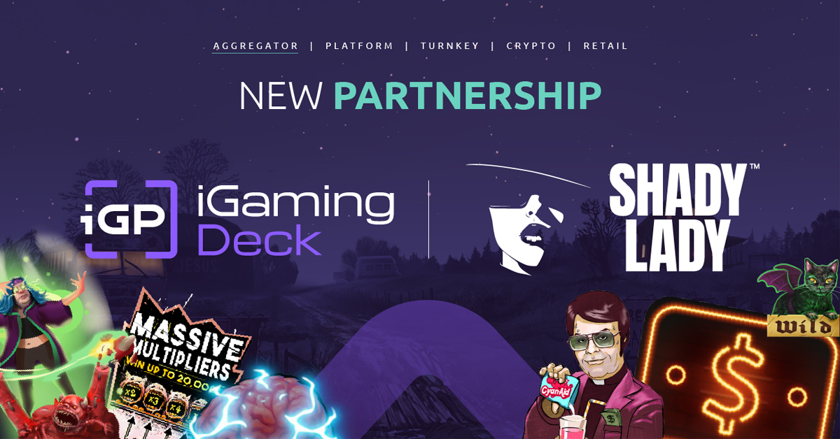 iGP’s iGaming Deck integrates content from new studio Shady Lady