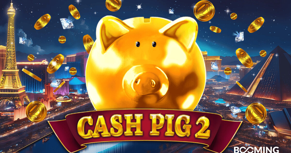 Booming Game releases a new slot game: Cash Pig 2