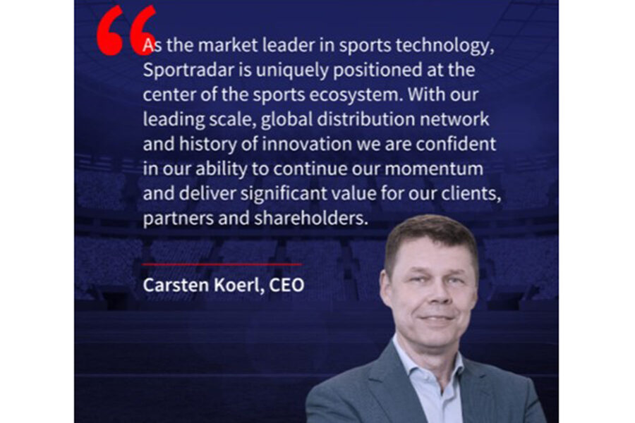 Sportradar outlines growth strategy and financial outlook at Investor Day