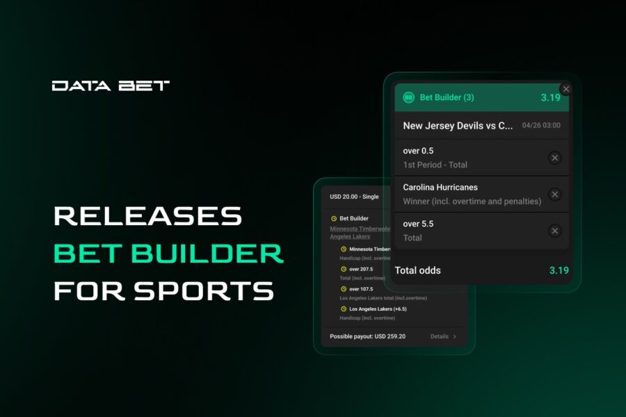DATA.BET launches Bet Builder for sports betting