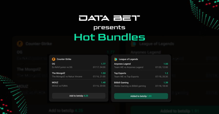 DATA.BET launches Hot Bundles