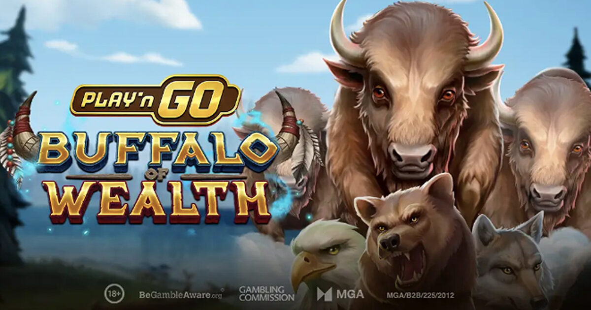 Play’n GO presents its latest slot, Buffalo of Wealth