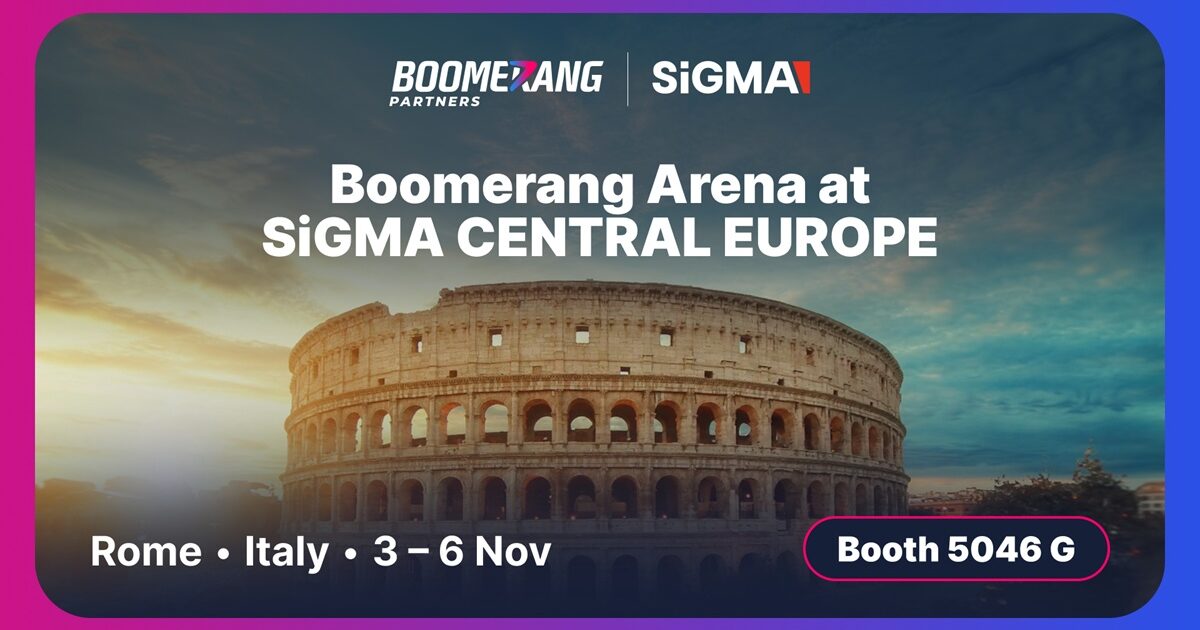 Boomerang Partners set to shine at SiGMA Central Europe 2025