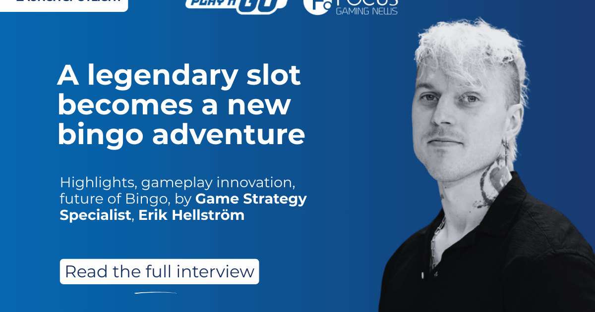 Erik Hellström, Play’n GO: “We’re committed to expanding our portfolio ...