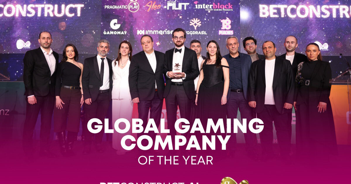 BetConstruct AI honoured as “Global Gaming Company of the Year” at ...
