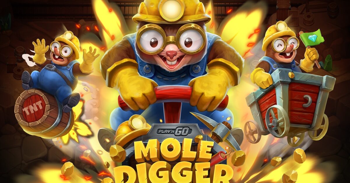 Play’n GO unveils Mole Digger