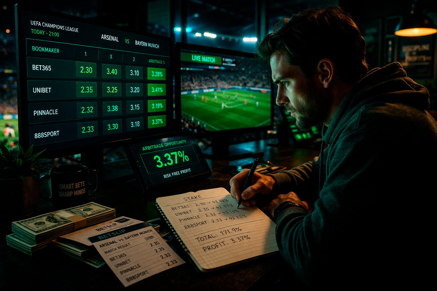 What is Arbitrage Betting? Risk-Free Profit Explained