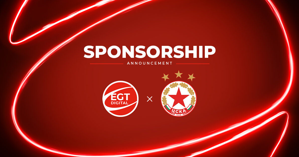 EGT Digital becomes sponsor of CSKA Sofia