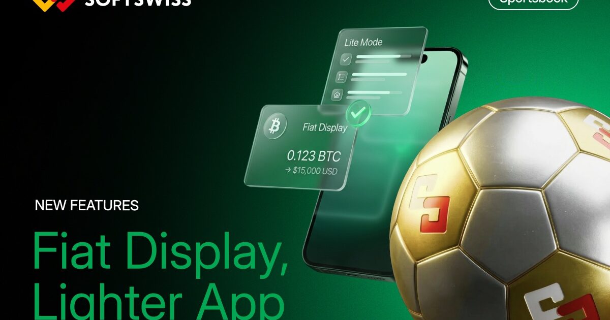 SOFTSWISS Sportsbook adds Fiat Display for crypto and Lite Mode for mobile
